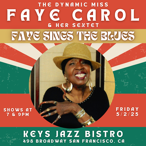 The Dynamic Miss Faye Carol & Her Sextet “Faye Sings The Blues” – Keys ...